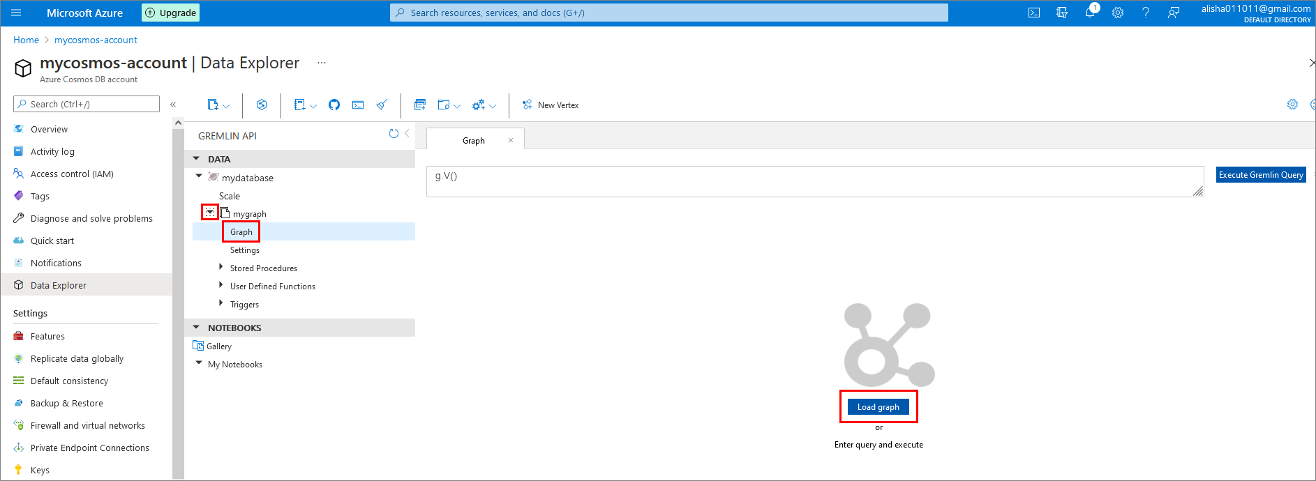 Connect To And Query An Azure NoSQL Graph Database Coding Metadata 
